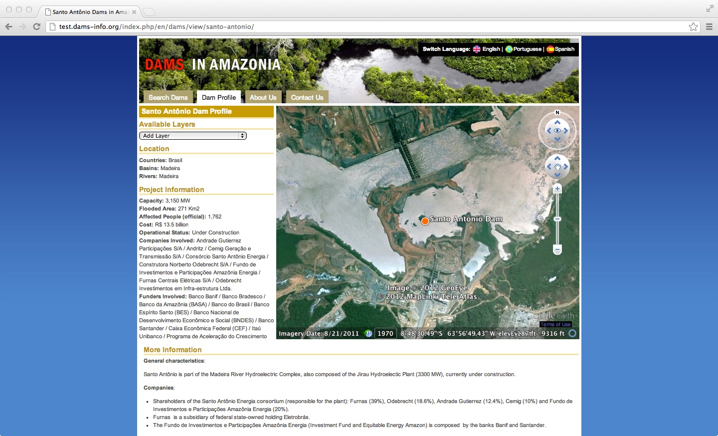 Dams Database Shows More Than 200 Dams Threatening the Amazon ...