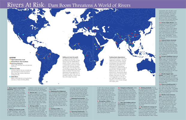 Rivers at Risk: Dam Boom Threatens A World of Rivers - International ...