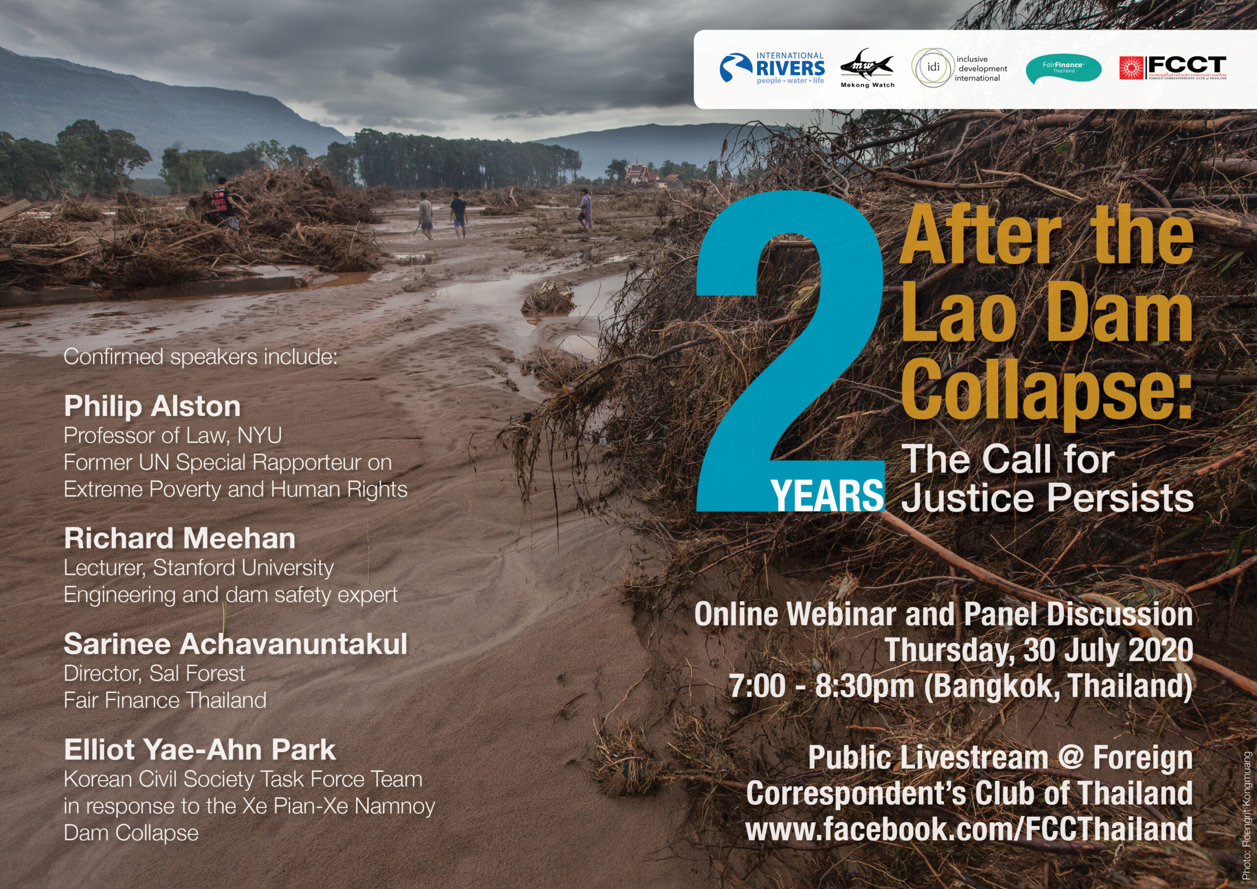 Online Event | Two Years After Lao Dam Collapse: Call for Justice ...